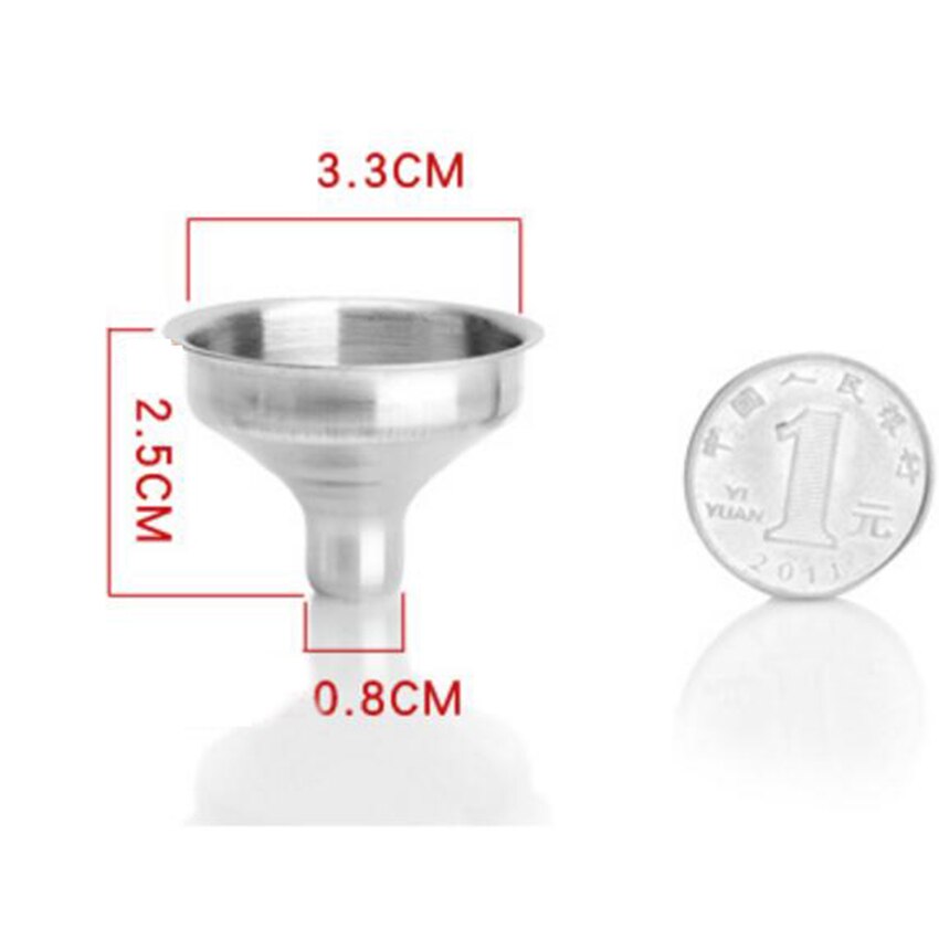 Embudo de acero inoxidable para botella de vino, e... – Grandado