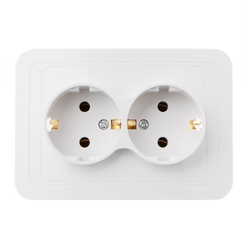 220V 16A EU Plug Double Ground Socket Household In... – Vicedeal