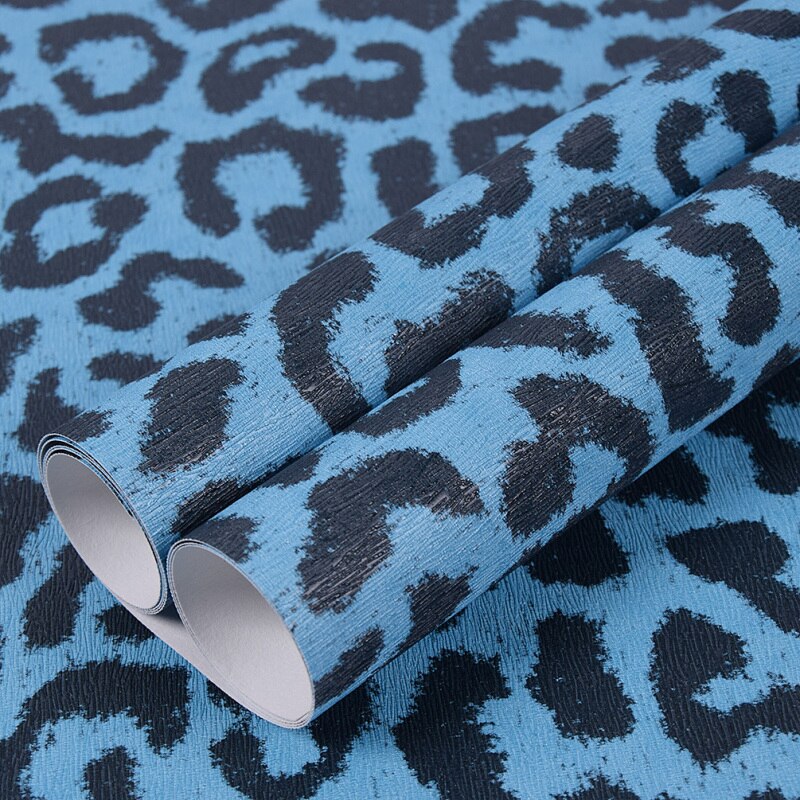 100x53cm Leopard Printed Non-woven Wallpaper Moder... – Grandado