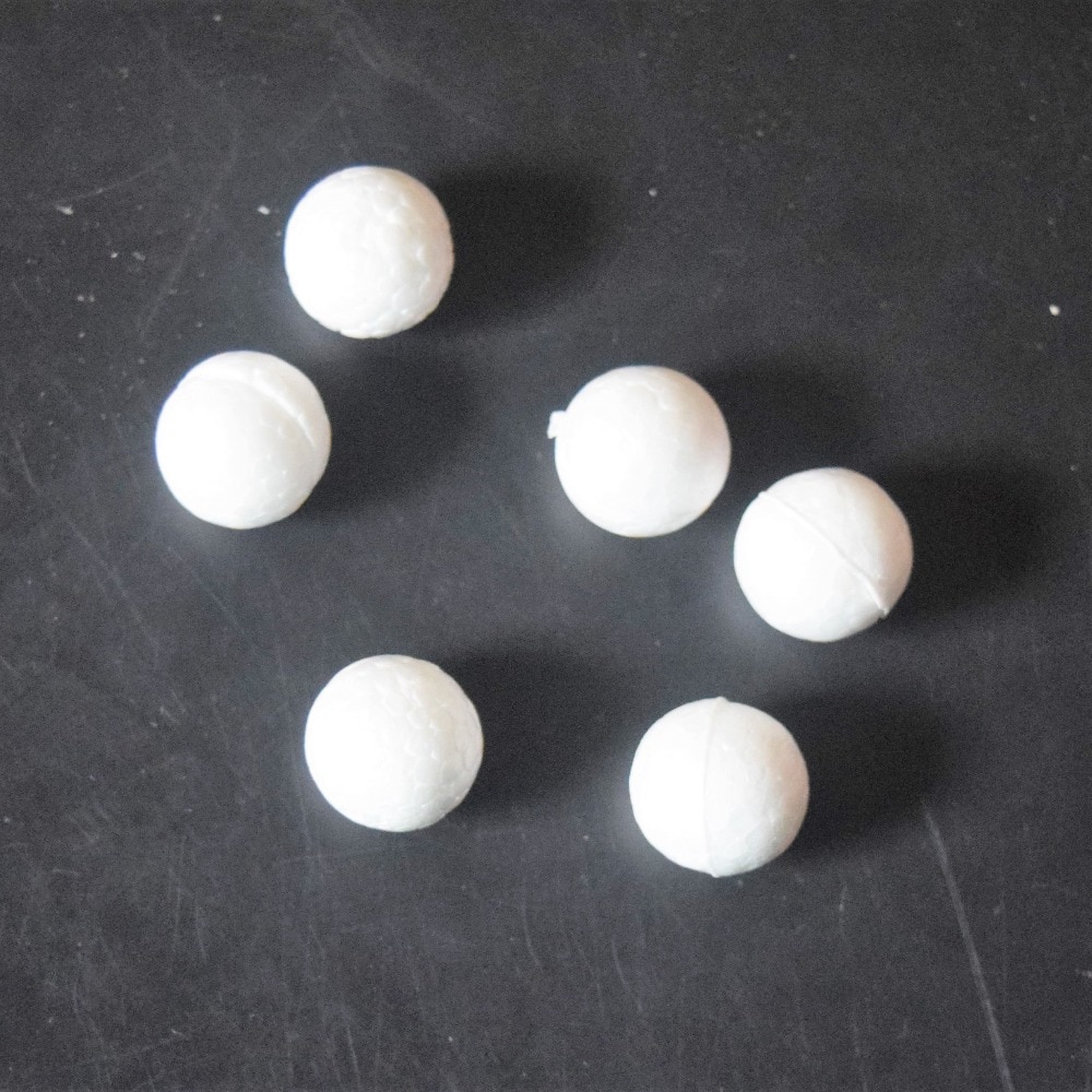 20pcs/bag Dia1-4cm Modelling Polystyrene Styrofoam... – Vicedeal