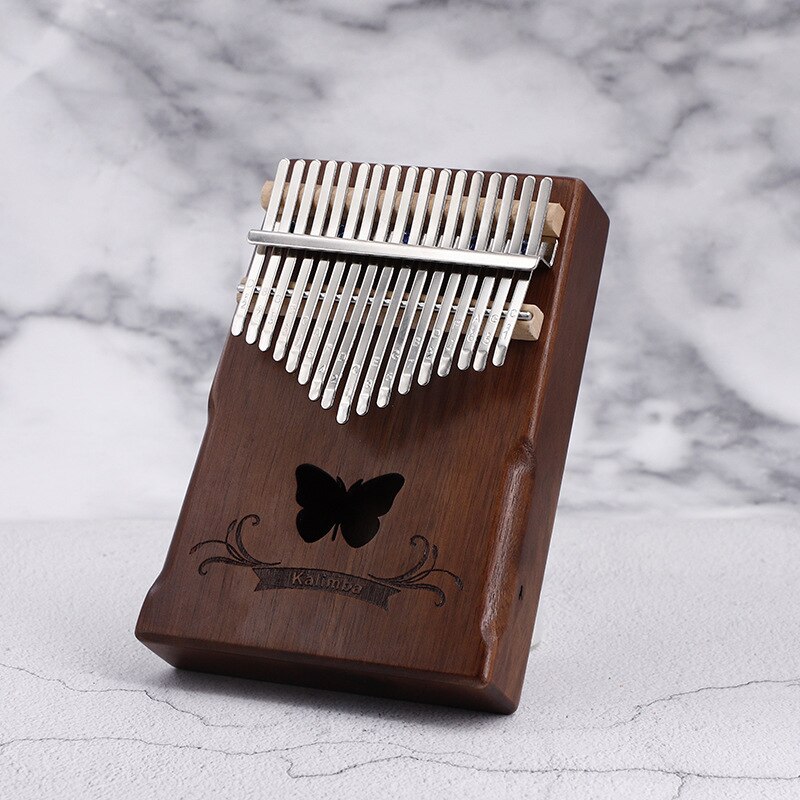 Solid koa 17 nycklar kalimba tumme piano calimba m... – Vicedeal