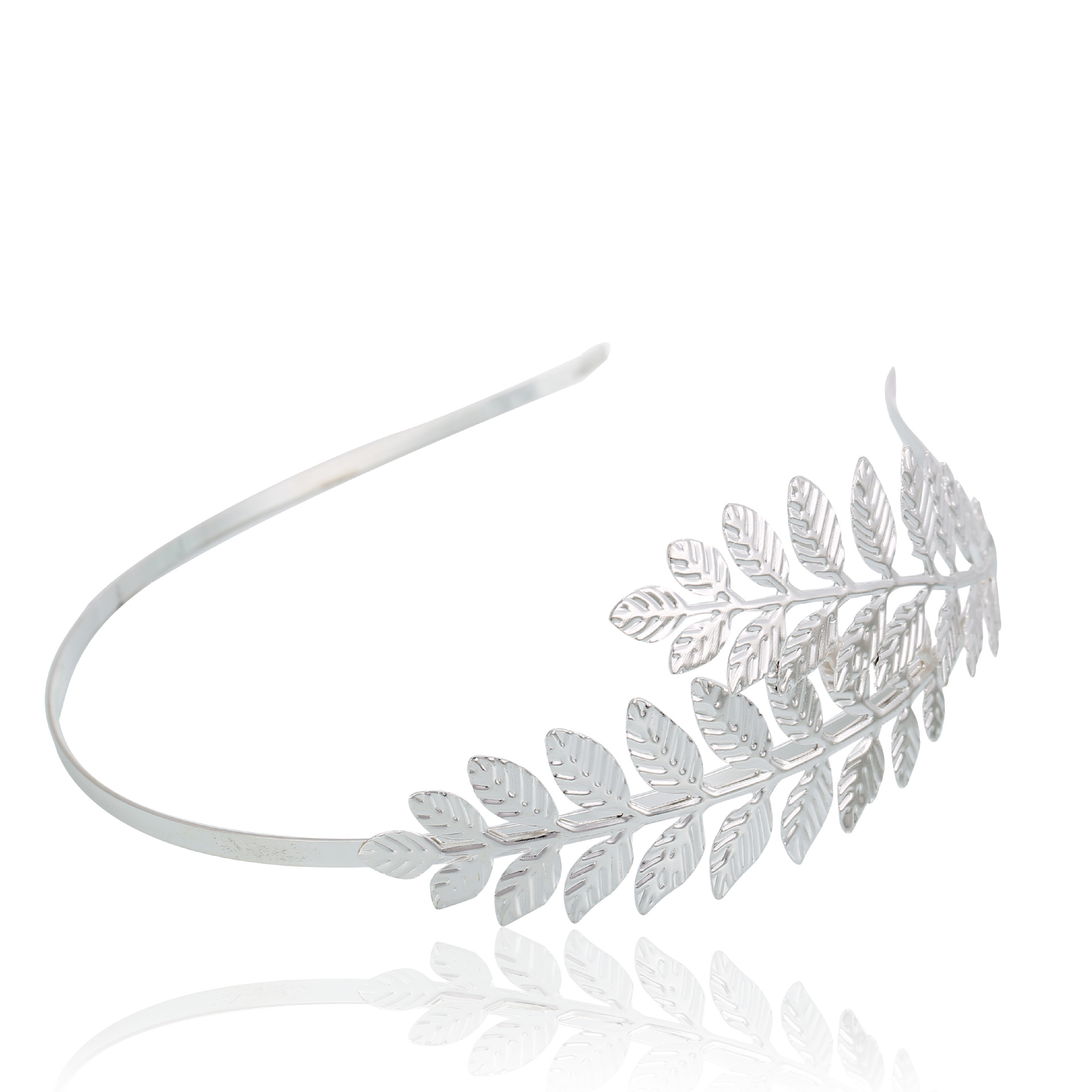 Baroque Metal Gold Leaf Headband Leaves Headpiece ... – Grandado