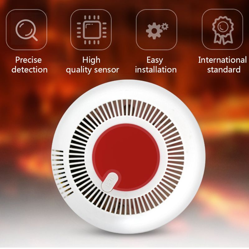 Independent Smoke Fire Alarm Home Security Wireles... – Vicedeal