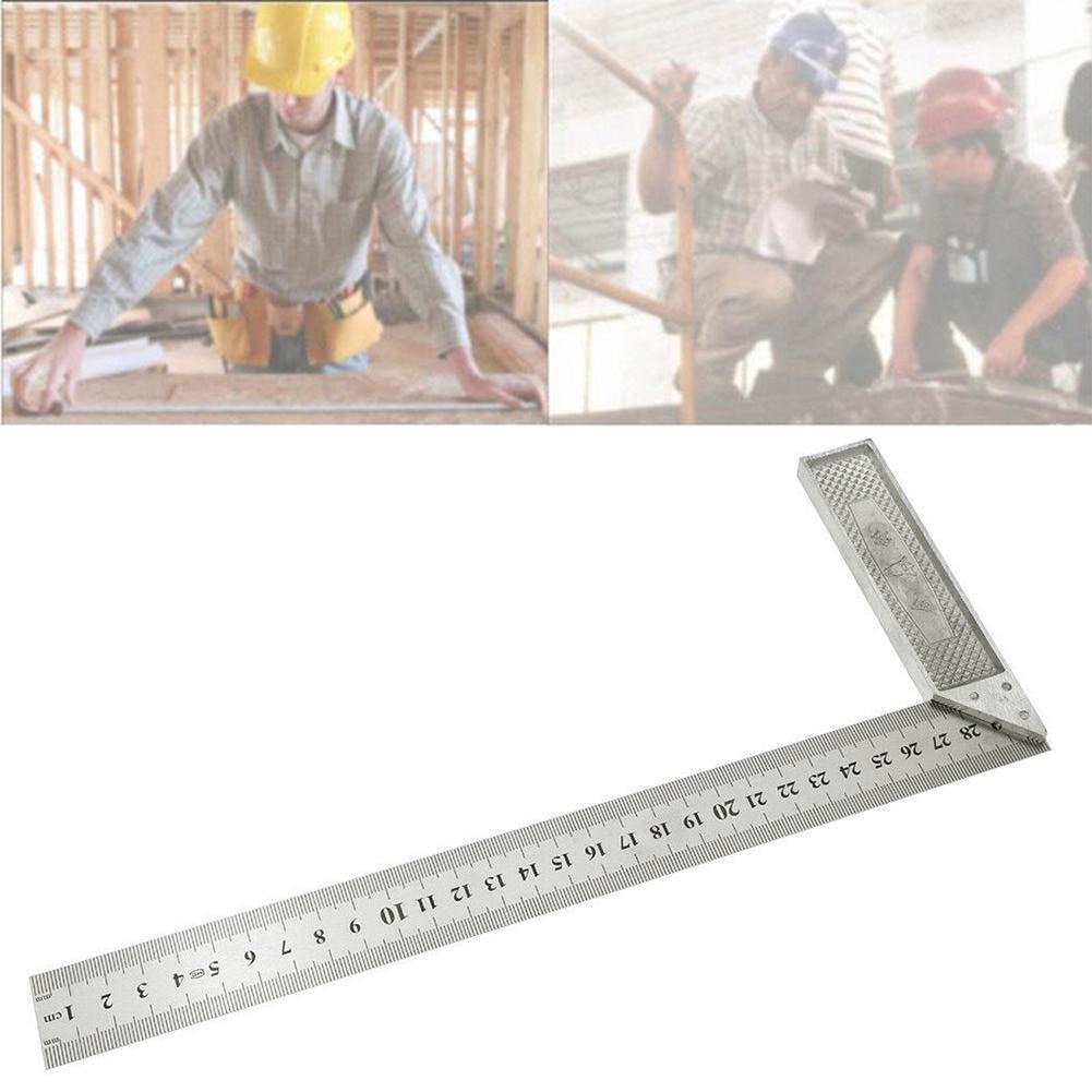 300 mm Woodworking Square Ruler Stainless Steel Ri... – Grandado