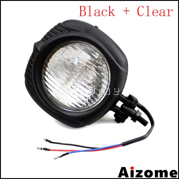 Motorcycle Old School Retro Headlamp Electroline H... – Grandado
