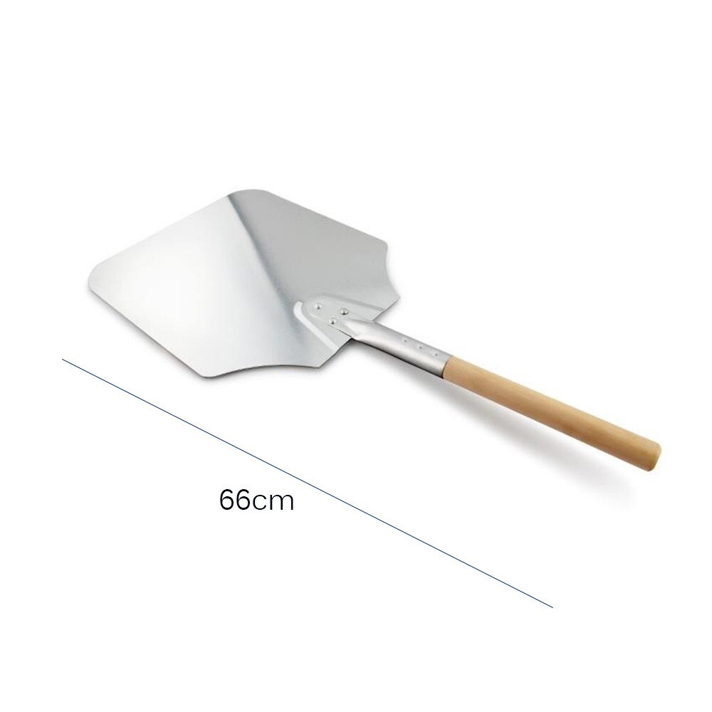 Pizza Shovel Aluminum Pizza Peel Shovel With Woode... – Grandado
