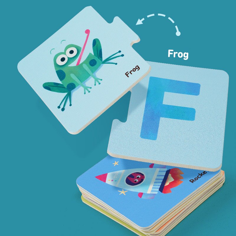 TOI Baby Matching Puzzles ABC/Color/Numbers/Emotio... – Grandado