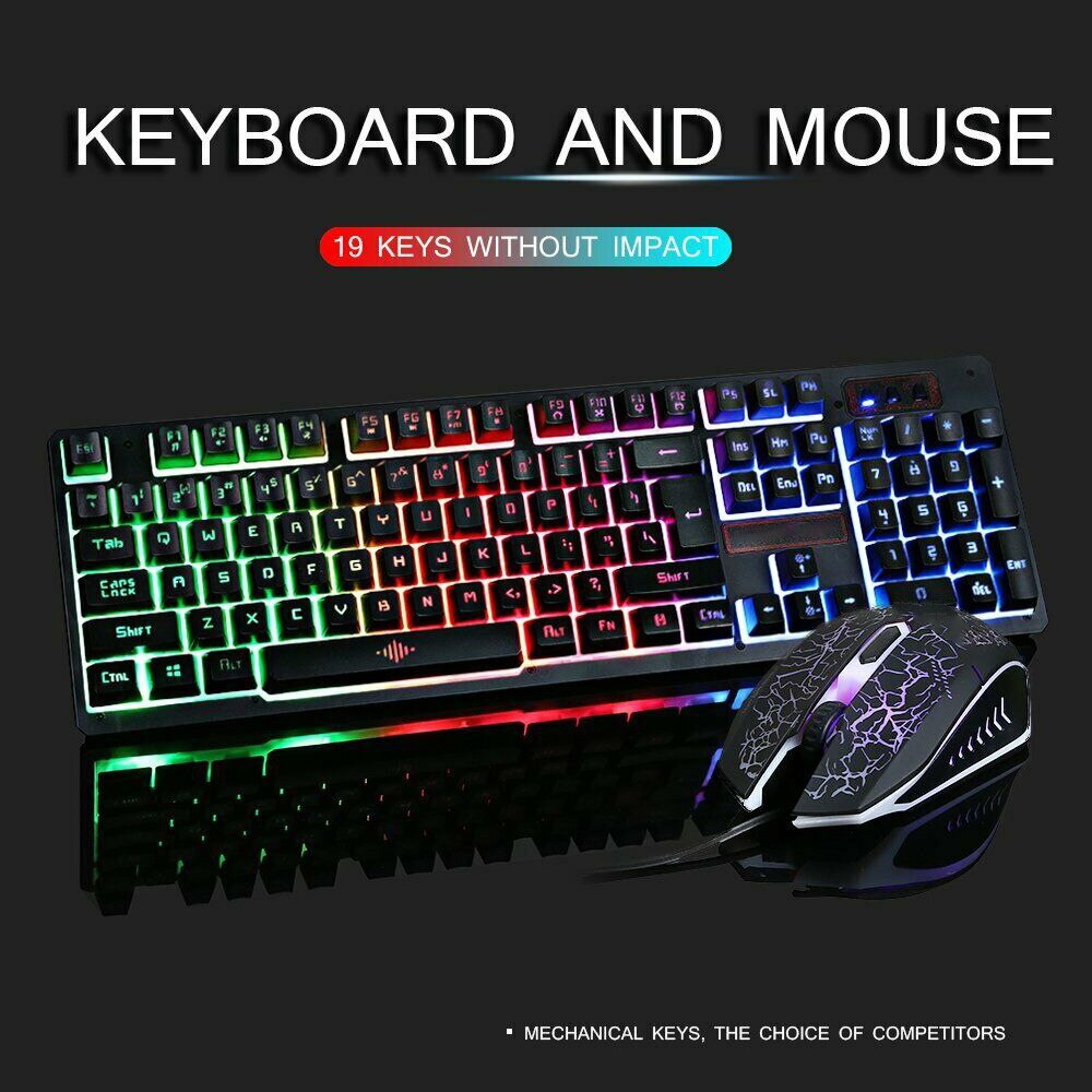 Coole Spielen Tastatur Und Maus SetAbout PC Laptop Spielen Tastatur Und ...
