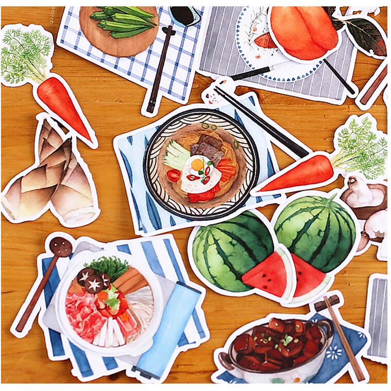 24pcs Cute Self-made Commoner food/ drink Scrapboo... – Vicedeal