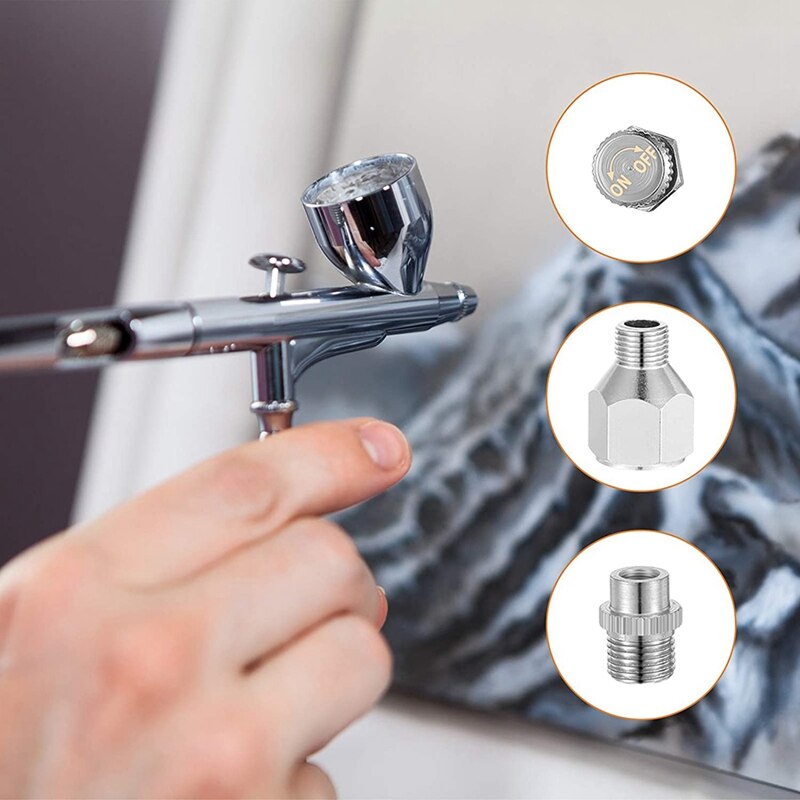 13 Pieces Airbrush Adapter Set, Including Airbrush... – Grandado