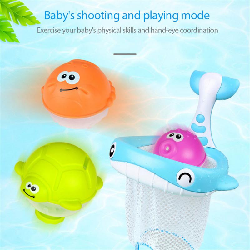 Baby Bathing Toy 4 Marine Animal Balls Bathroom Sh... – Vicedeal