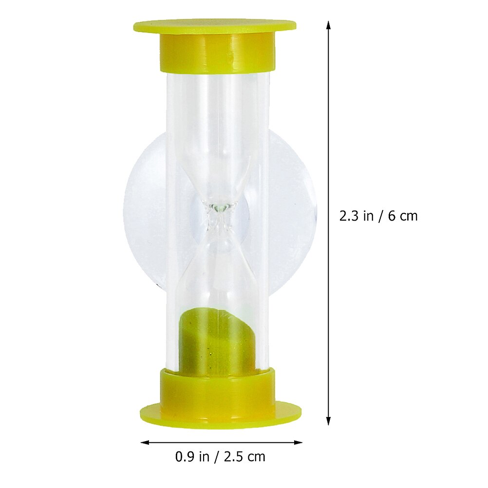 6Pcs Household Sucker Sand Clocks Convenient Kids ... – Grandado