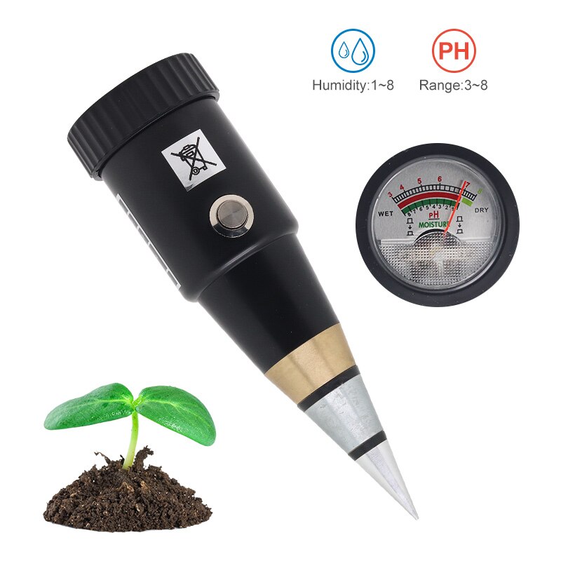 ZD-05 Soil PH&Moisture Meter CE Certified Soil... – Grandado
