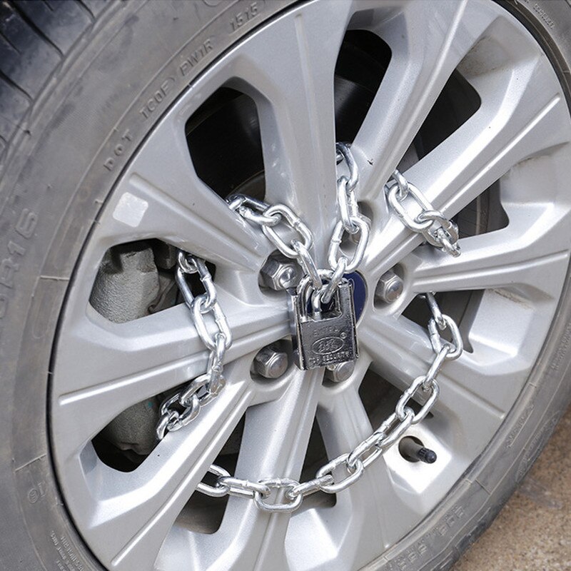 1set 0.5-2M lengthen Steel Chain lock padlock with... – Grandado