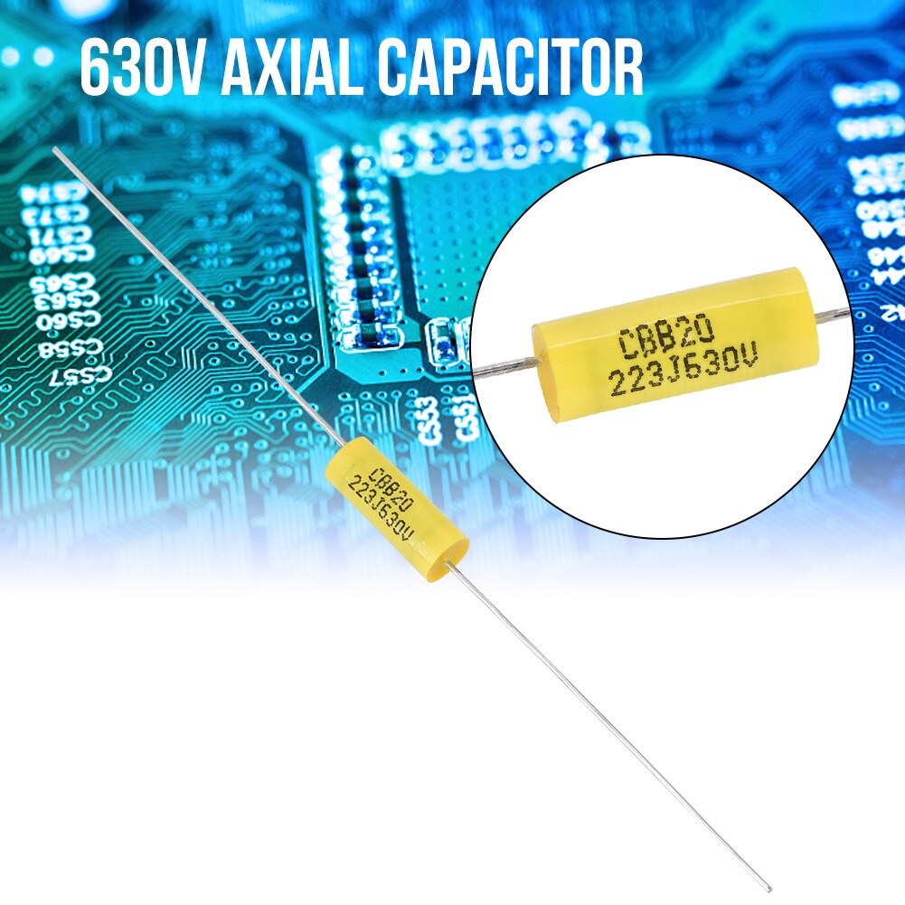 10Pcs Axial Polyester Film Capacitor Axial Polyest... – Grandado