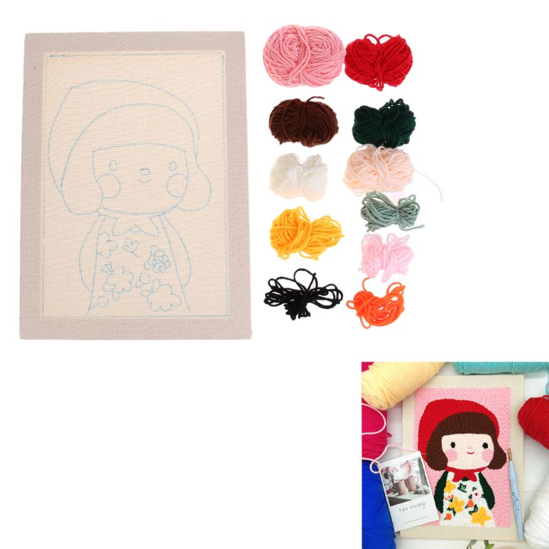 DIY Embroidery Handwork Needlework for Beginner Cr... – Grandado