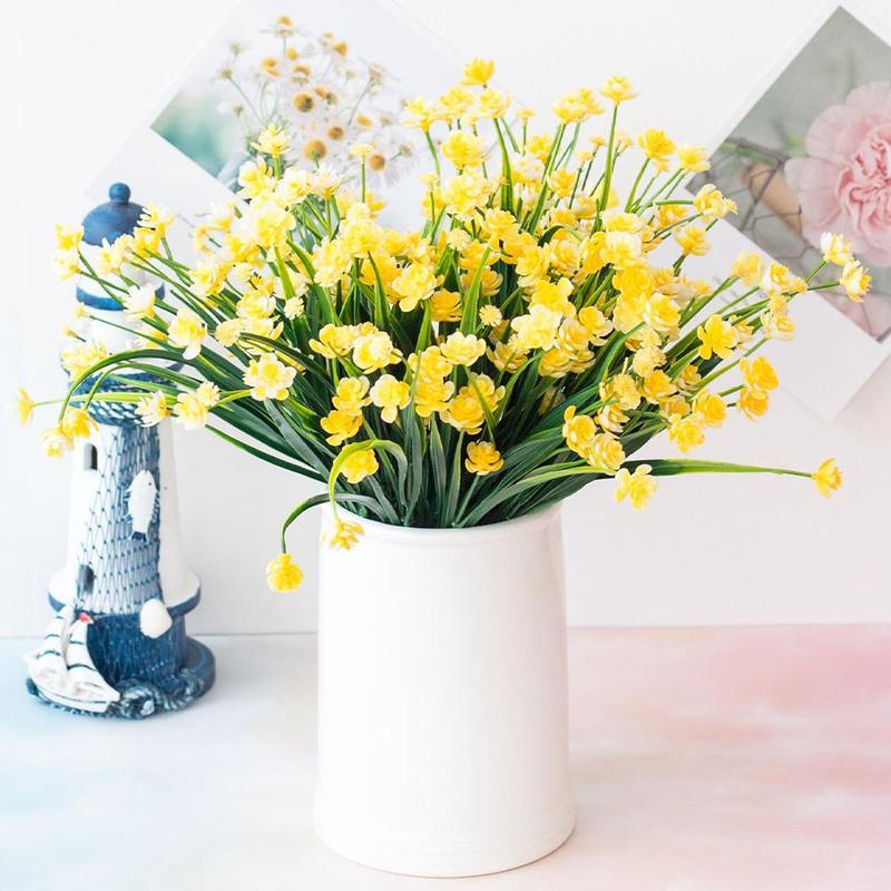Simulation Waterweed Jasmine Bouquet Artificial Fl... – Vicedeal