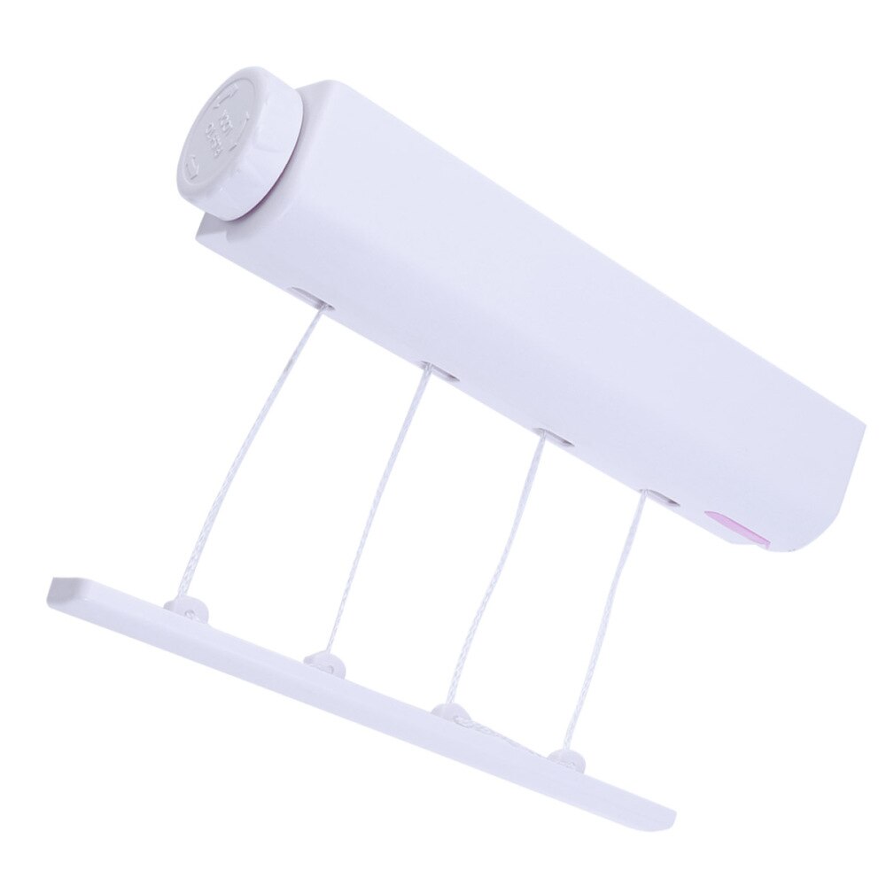 Retractable Clothesline 4-Line Clothes Drying Rack... – Grandado