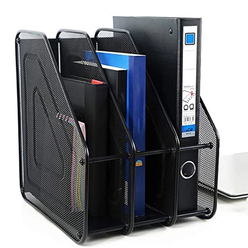 Magazine Rack Office Storage Box Desktop File Rack Vicedeal