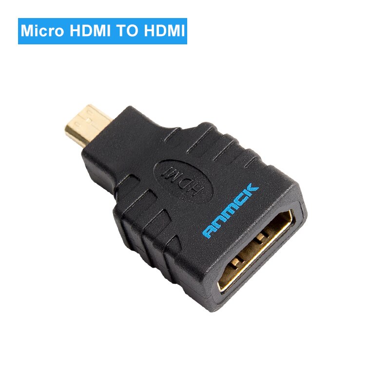 Anmck Mini HDMI Male to Female HDMI-compatible Ada... – Grandado