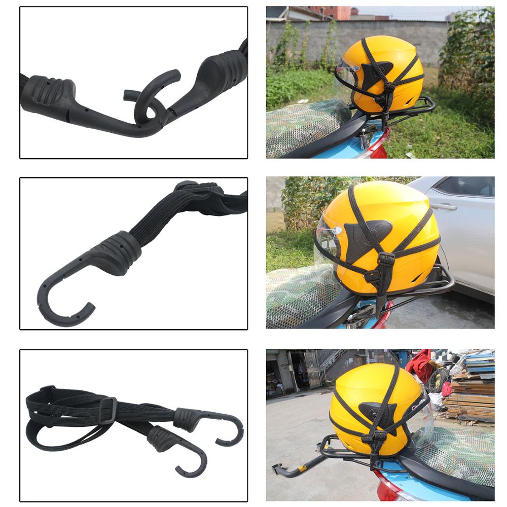 Motorcycle Helmet Straps Hooks Luggage Net Rope fo... – Grandado