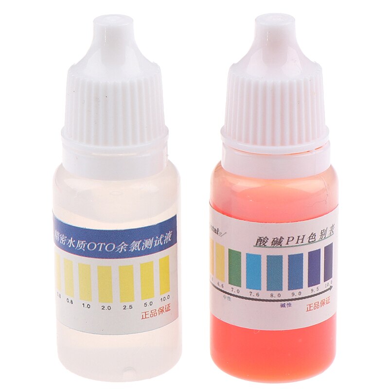 1 Set Water Test Kit Reagent Ph Chlorine Testing P... – Grandado