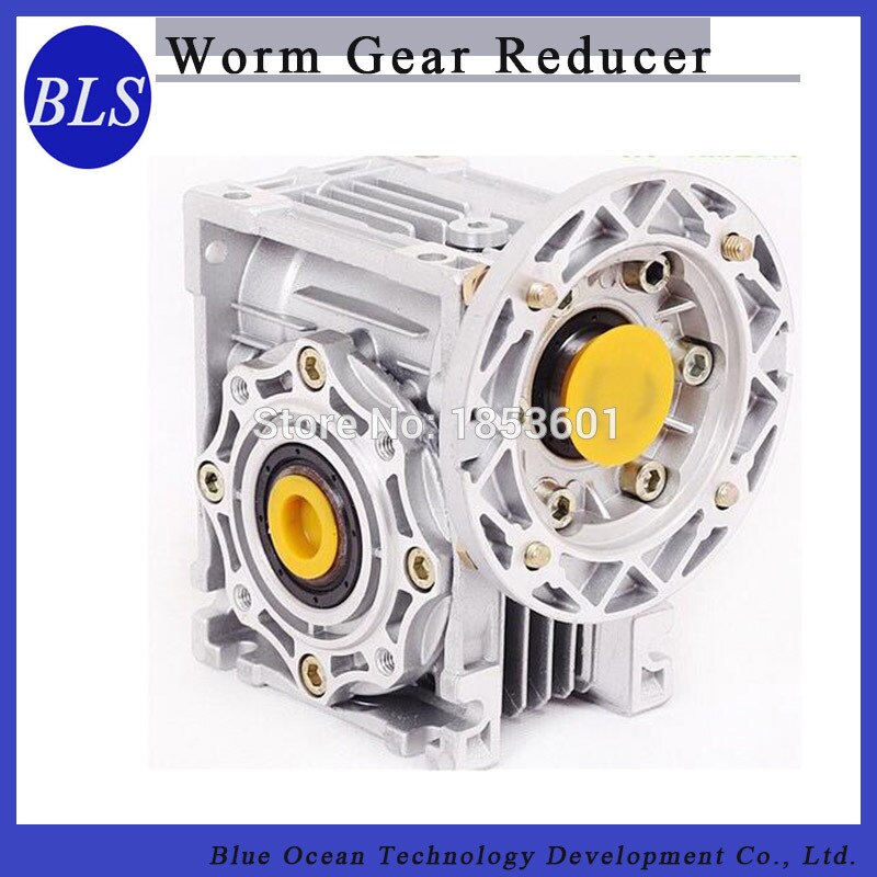 Worm Gear Reducer NMRV025 Worm Gearbox 7.5 - 60 :1... – Grandado