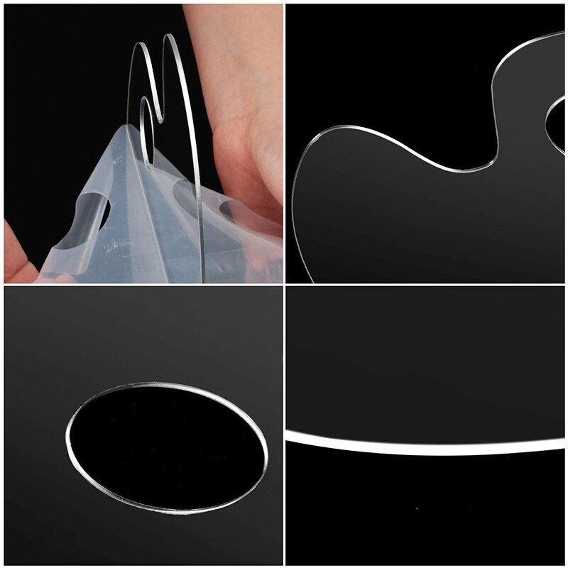 3 Stuks Verf Palet Acrylverf Palet Art Verf Lade V... – Vicedeal