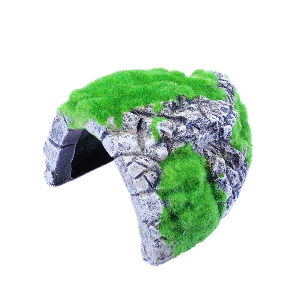 Reptile Box Tortoise Habitat Artificial Moss Cave ... – Vicedeal