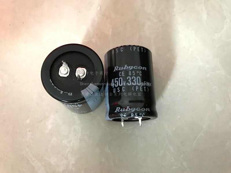 5Pcs/10Pcs Japan Ruby Rubycon 450v330uf Usc 30X40M... – Vicedeal