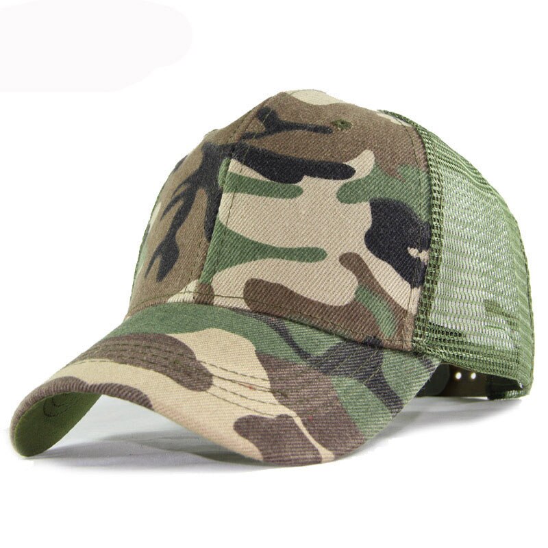 Stijlvolle Camo Baseball Cap Outdoor Vissen Cap Zo... – Grandado