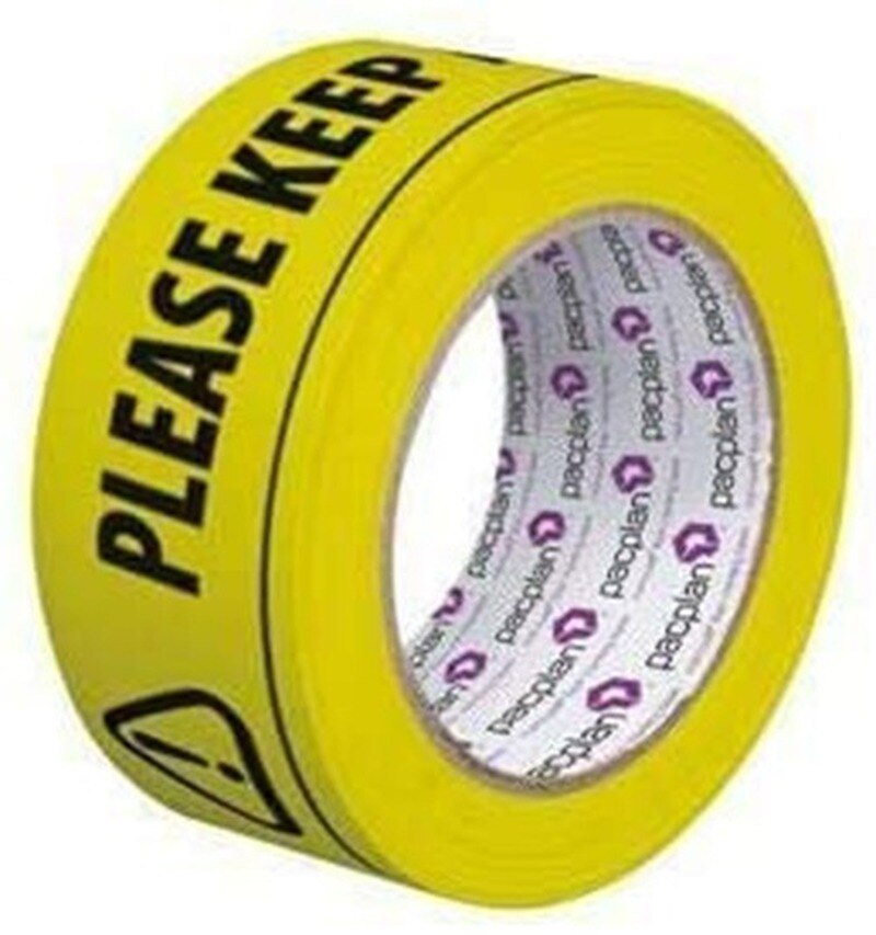 Warning Tape Isolation Tape Yellow Keep 2 Meters A... – Grandado