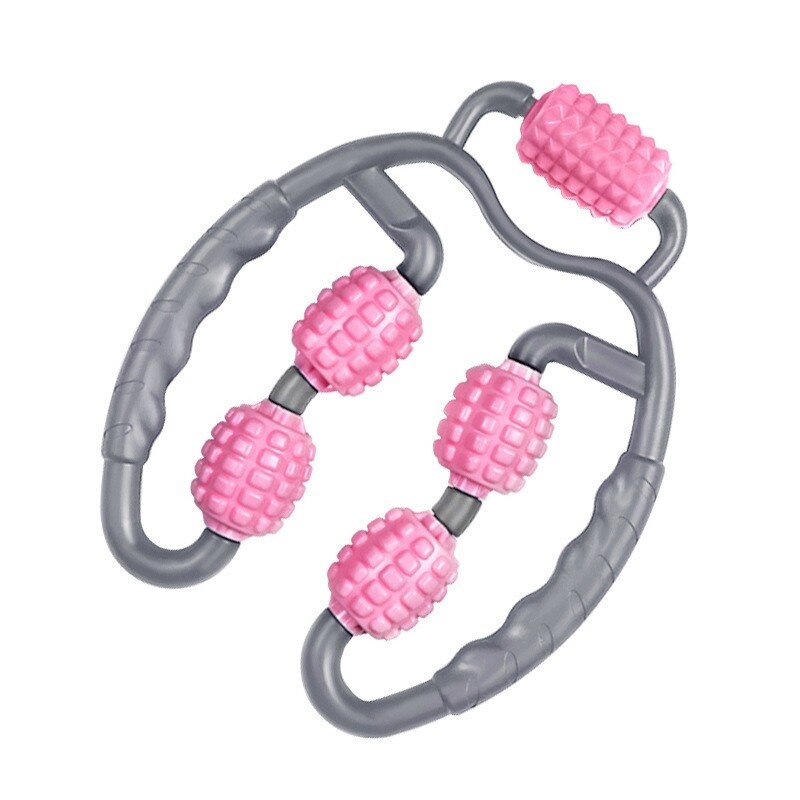 The Annular Five-wheel Leg Clamp Massager Roller R... – Vicedeal