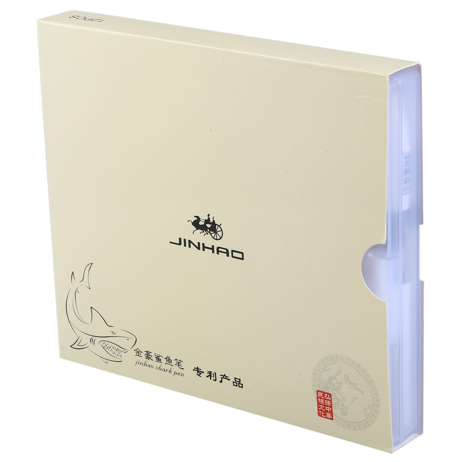 12 teile/schachtel JINHAO SHARK Serie Brunnen Stif... – Vicedeal