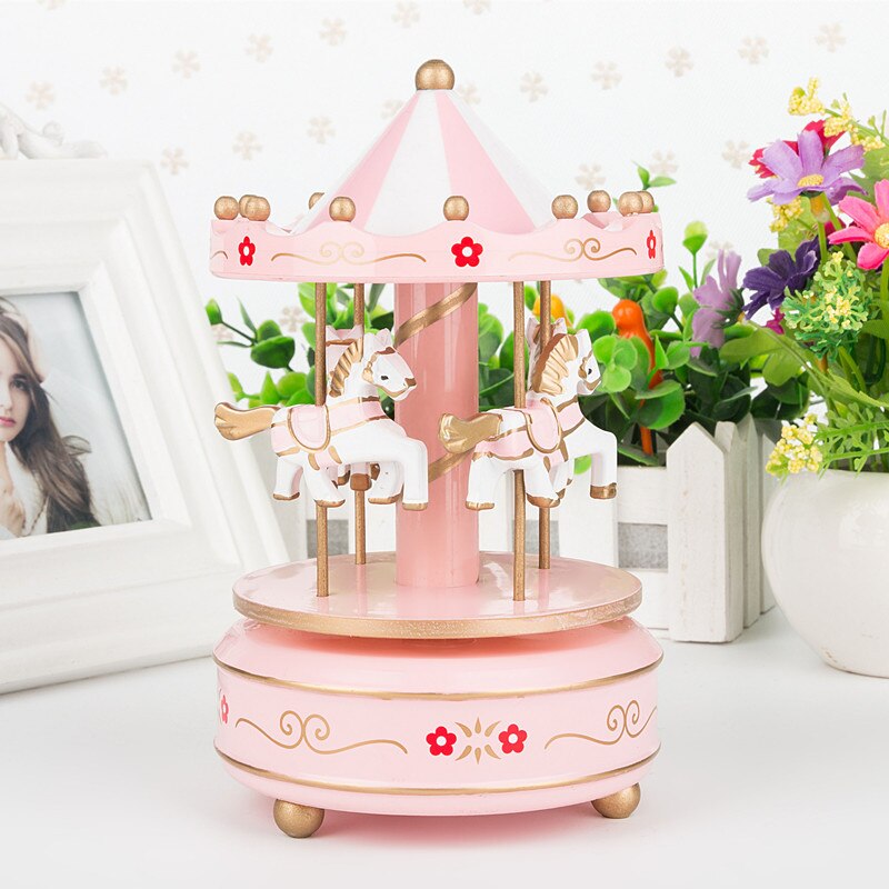 Merry-go-round music boxes Music baby room decorat... – Grandado