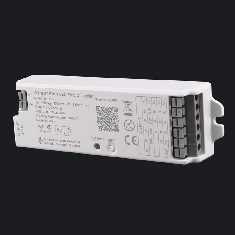 WB5 Bluetooth & RF 5 In 1 LED Controller 5CH T... – Grandado