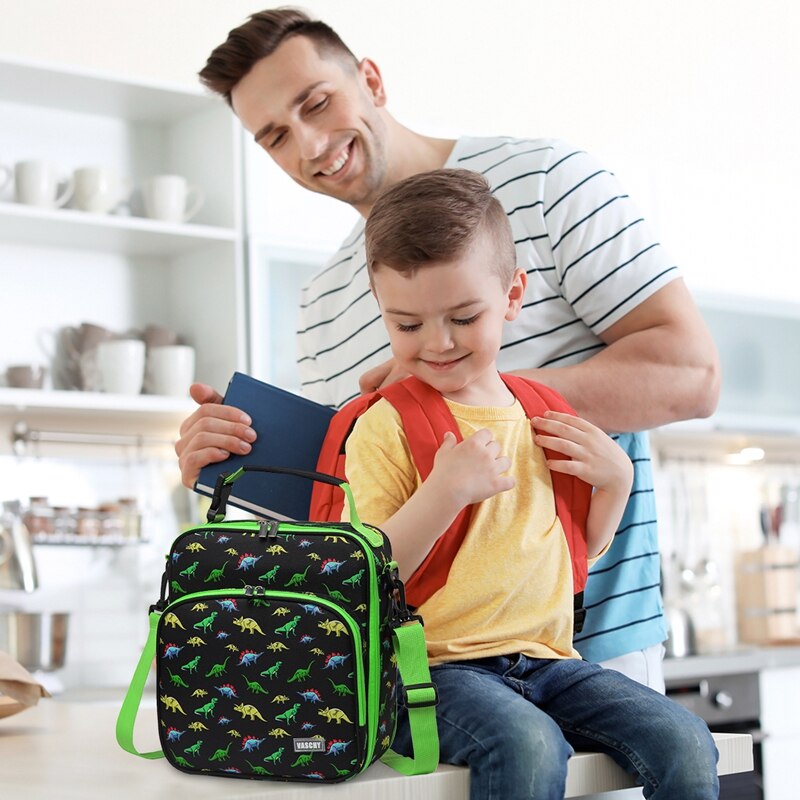 Vaschy Lunchboxen Zak Voor Kinderen Dinosaurus Her... – Grandado
