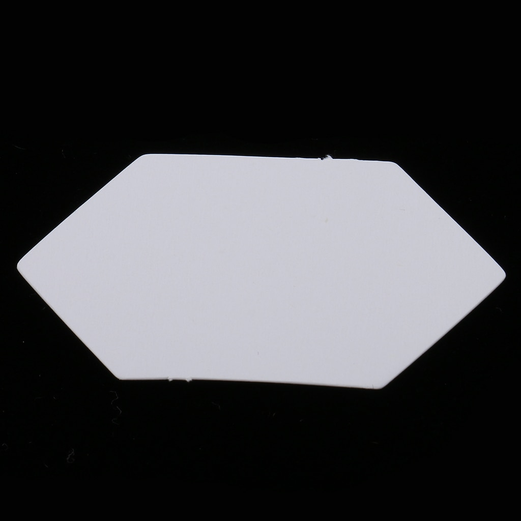 300Pcs/lot White Irregular Paper Quilting Template... – Grandado