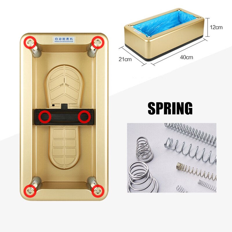 Automatic Shoe Cover Dispenser Disposable Shoe Cov... – Vicedeal