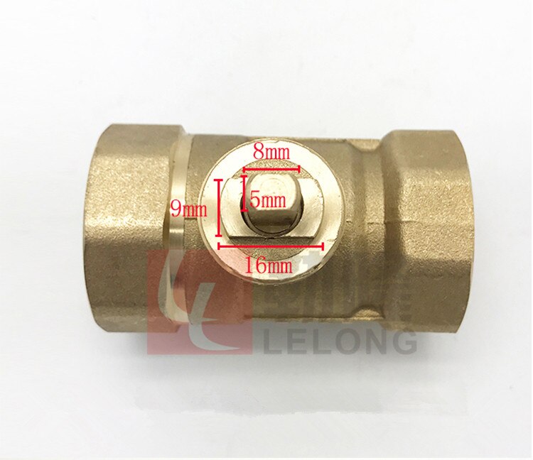 1-1/2" DN40 BSP Brass 2 Way Ball Valve Body Electr... – Grandado