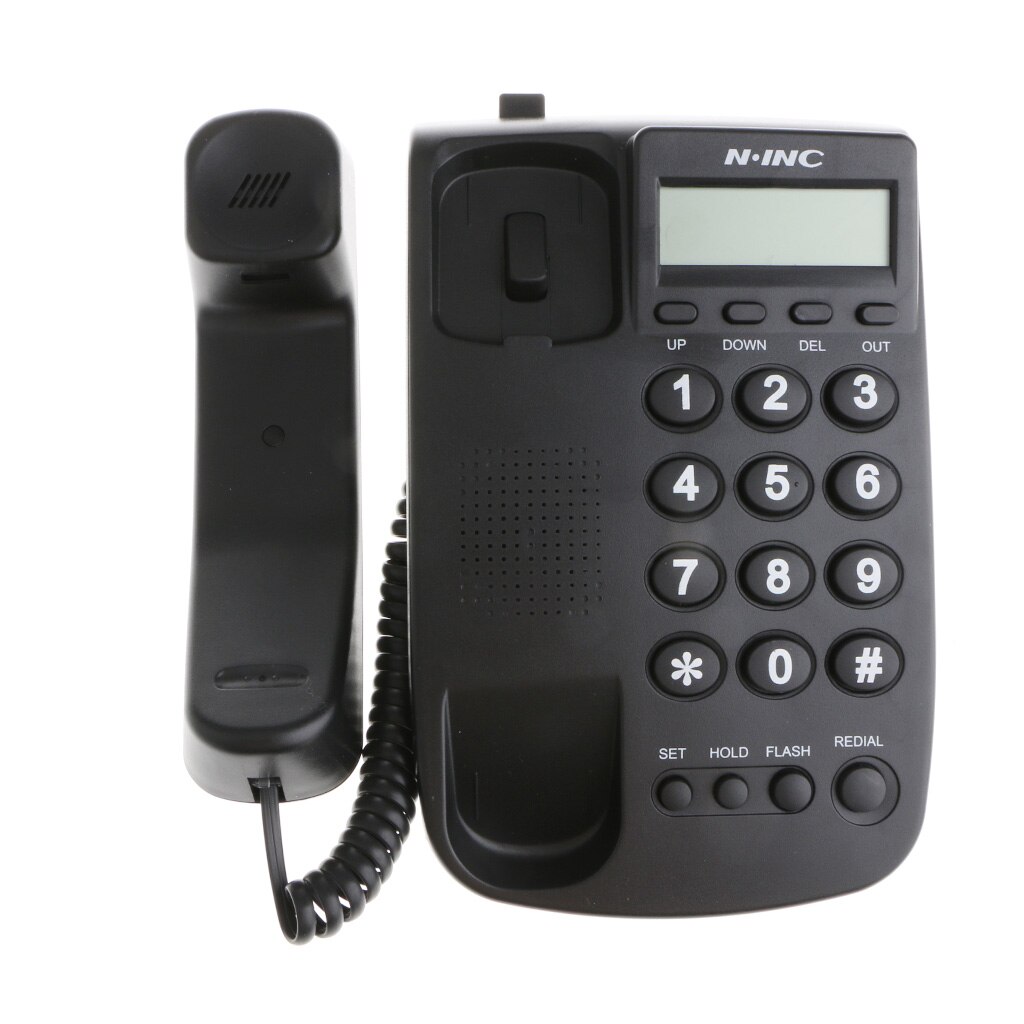 Landline-Corded Phone Home Telephone Desk Mountabl... – Grandado