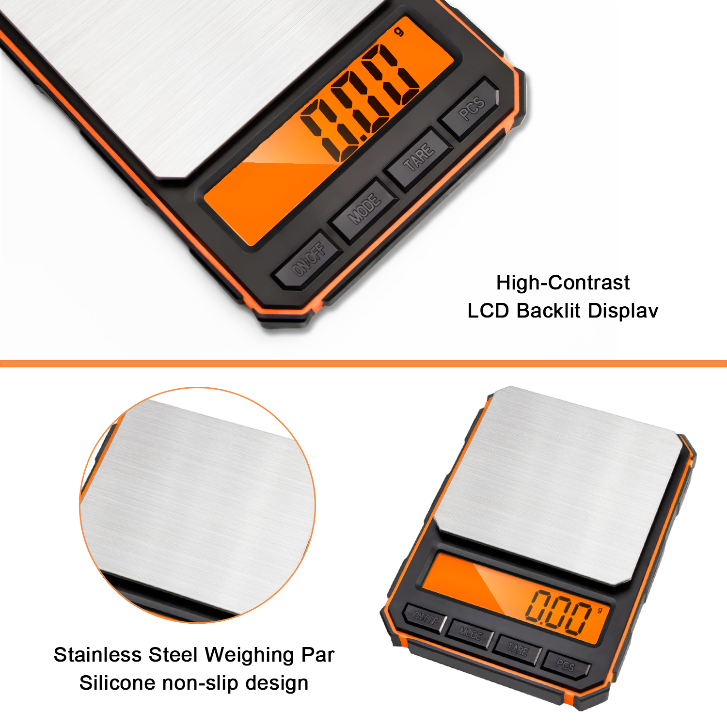 Kitchen Mini Scales 500g/0.01g High Precision Digi... – Grandado