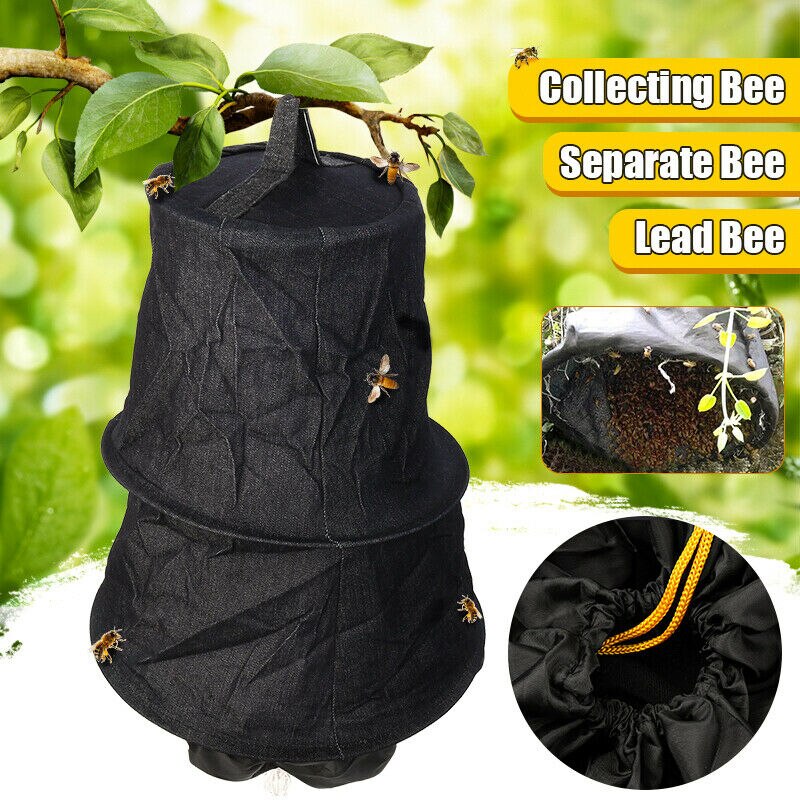 3 Layers Bee Cage Catch Bees Wild Recruit Beekeepi... – Grandado