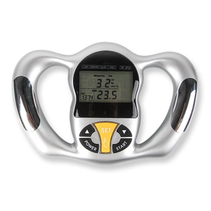 Body Fat Monitor BMI Fat Measuring Instrument LCD ... – Vicedeal