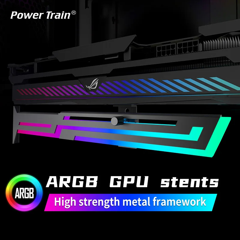 Drivlina argb grafikkort gpu-hållare justerbar höj... – Vicedeal