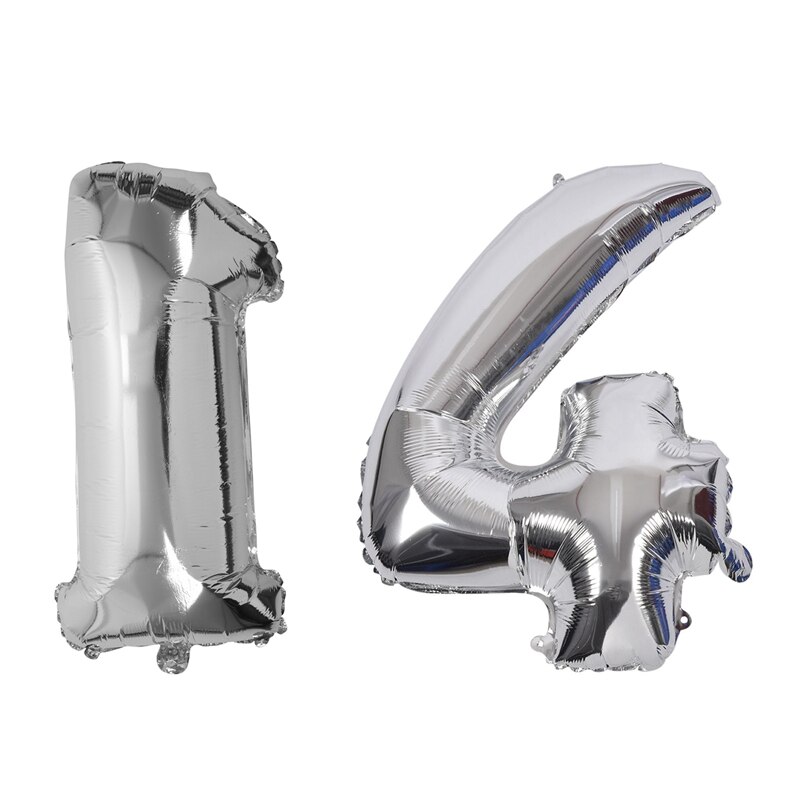 2 Pcs 32 Inch Number Foil Balloons Digit Air Ballo... – Grandado