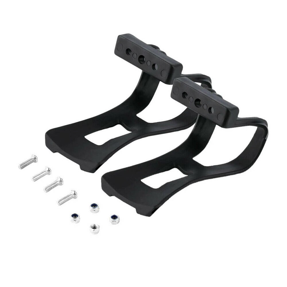 Cycling Pedal Clip Road Bike Mountain Bike Black S... – Vicedeal