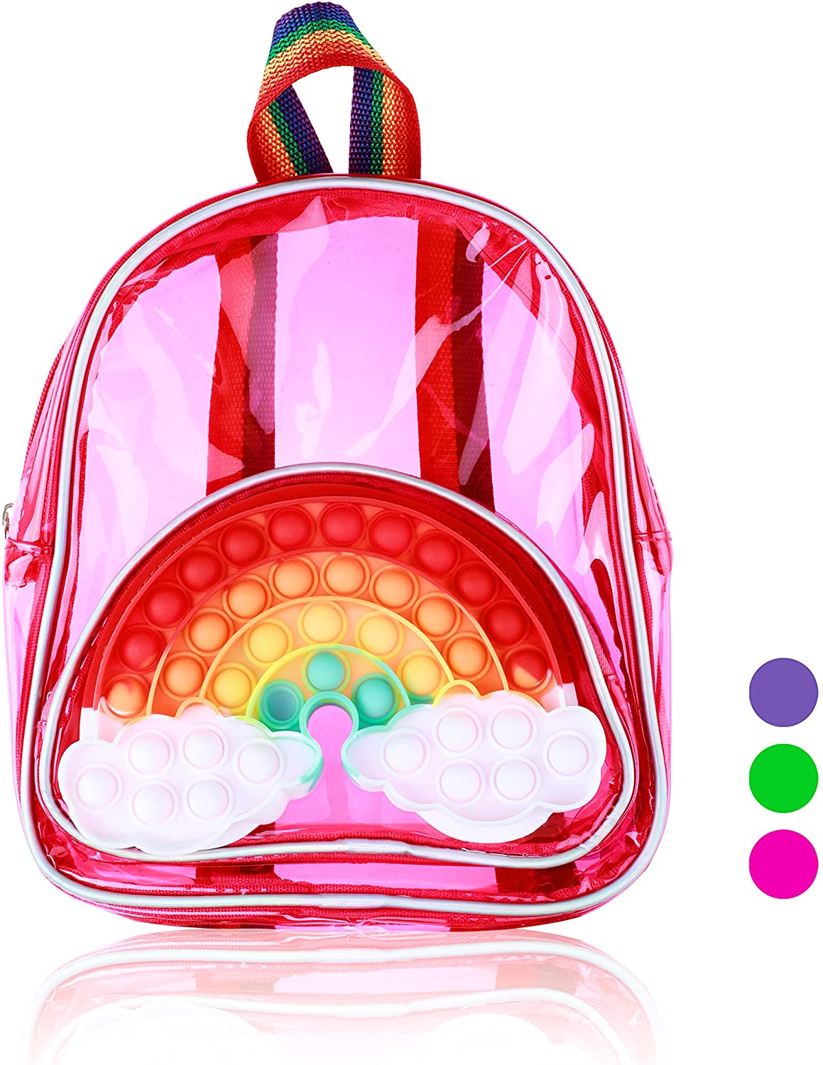 Waterproof Pop Fidget Backpack Toys Toddler Pops B... – Vicedeal