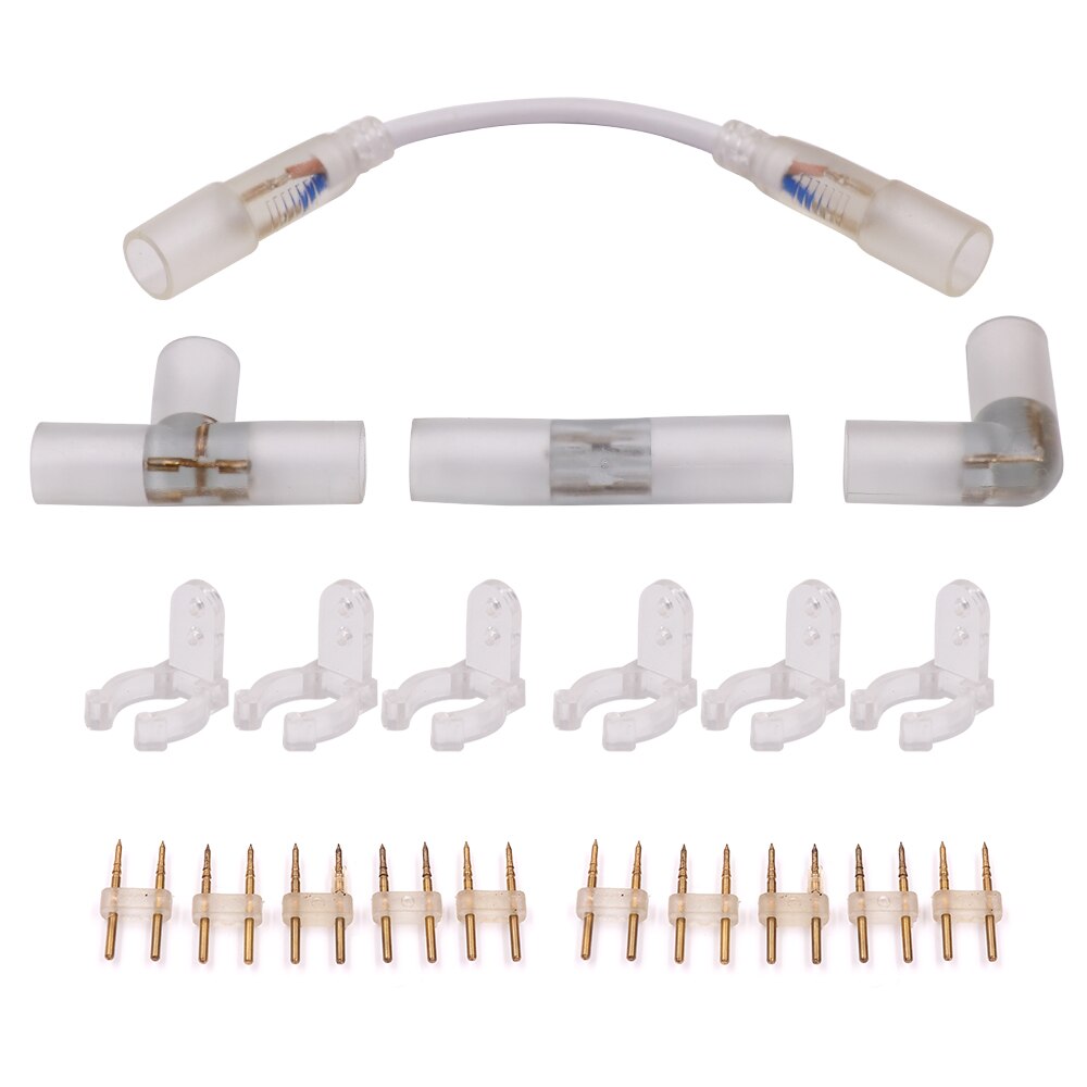 5PCS 2 pin L T I shape Corner connector middle plu... – Vicedeal