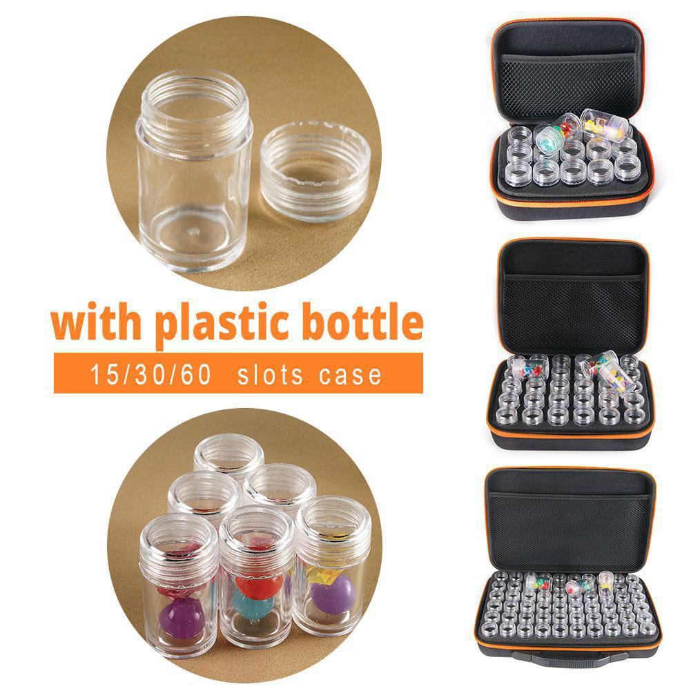 Diamond Embroidery Zipper Storage Box with Transpa... – Grandado
